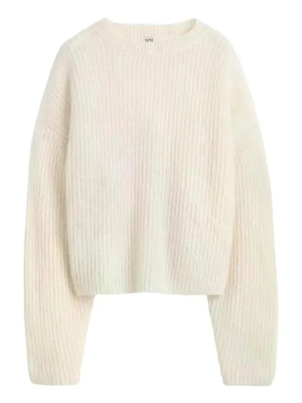 TOTEME Ribbed Knit Sweater - Neutrals