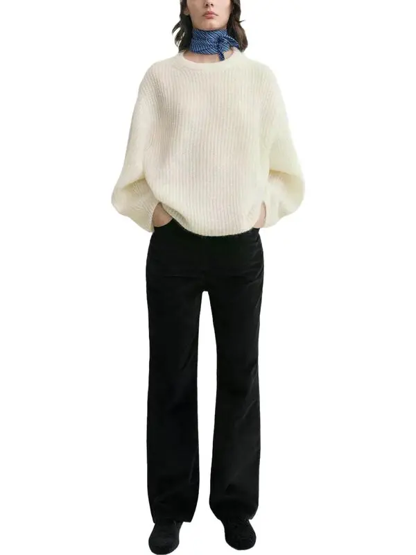 TOTEME Ribbed Knit Sweater - Neutrals
