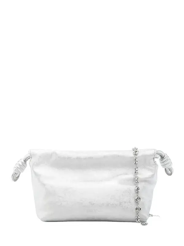 Loewe Knotted Clutch - Silver