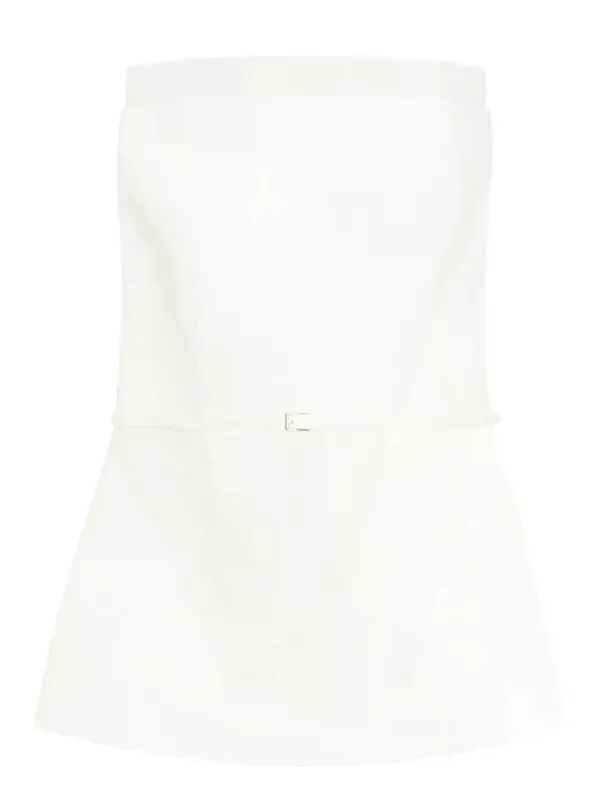 GIA STUDIOS Bandeau Top - White