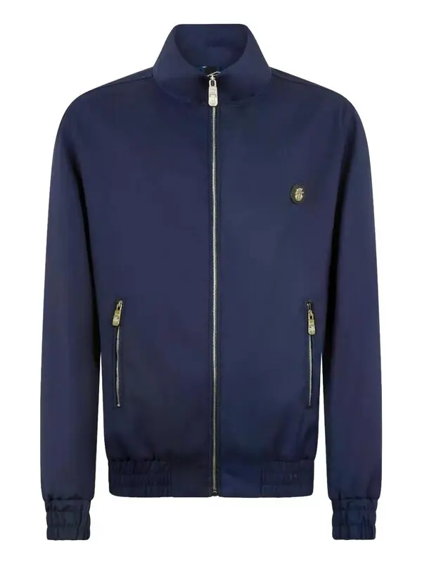 BILLIONAIRE Zip-up Wool Jacket - Blue
