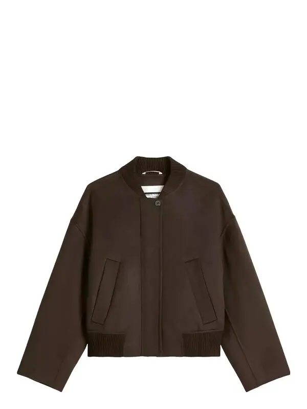 Marc O'polo Box-pockets Bomber Jacket - Brown