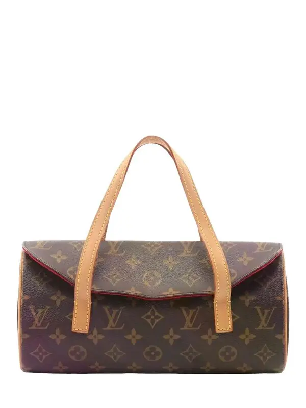 LOUIS VUITTON 2003 Monogram Sonatine Handbag - Brown