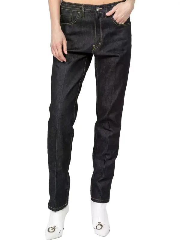 SETCHU Belt-loop Pocket Jeans - Black
