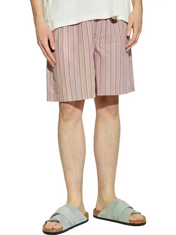 MARANT Striped Shorts - Pink