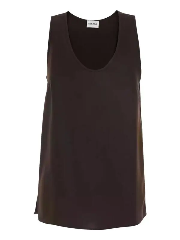 P.a.r.o.s.h Sleeveless Top - Brown