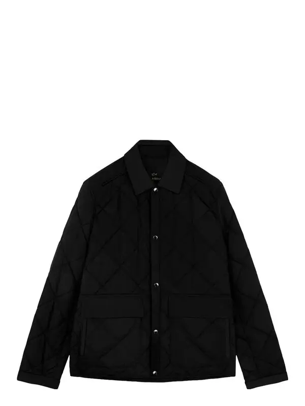 Paul & Shark Quilted Technical Jacket - Black