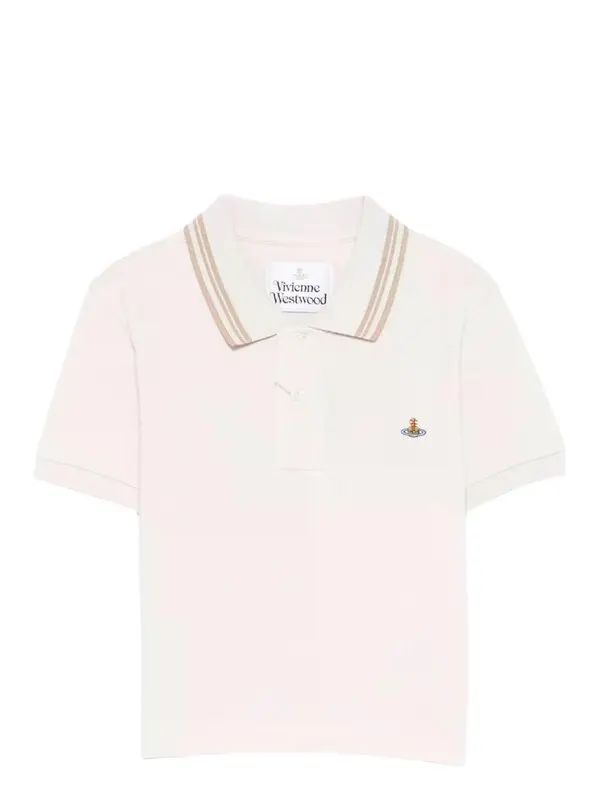 VIVIENNE WESTWOOD Mini Classic Polo Top - Purple
