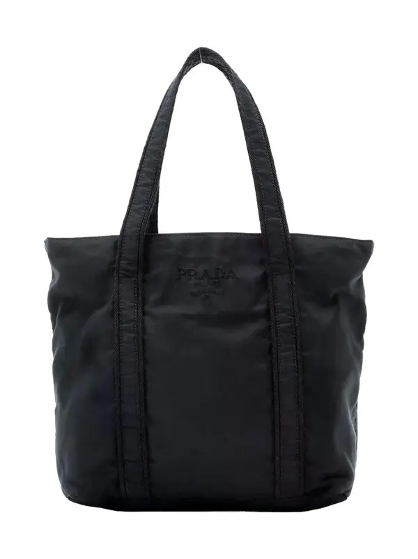 Prada 2010-2025 Tessuto Tote Bag - Black