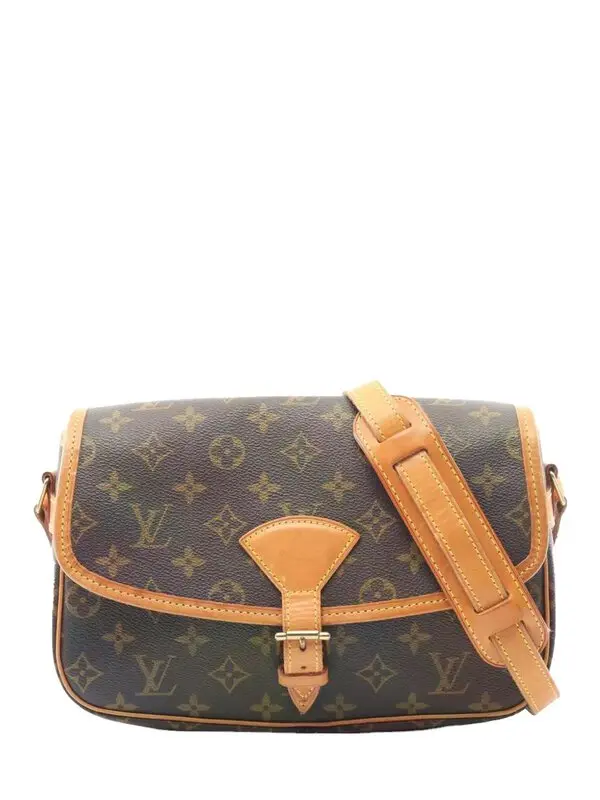 LOUIS VUITTON 1997 Monogram Sologne Crossbody Bag - Brown