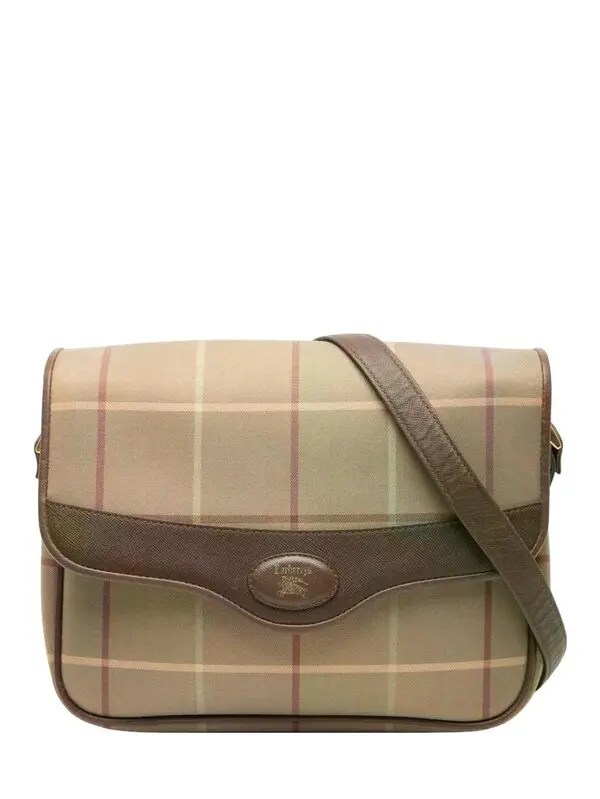Burberry 20th Century Vintage Check Crossbody Bag - Brown