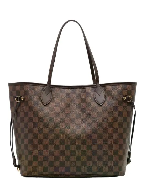 LOUIS VUITTON 2013 Damier Ebene Neverfull Mm Tote Bag - Brown