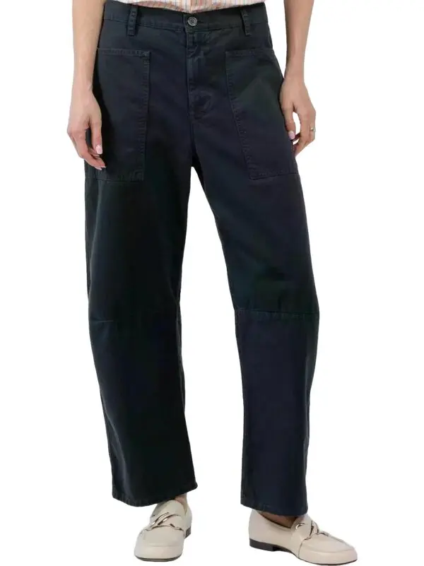 Velvet By Graham & Spencer Patch-pocket Trousers - Blue