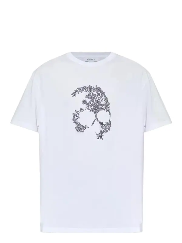 Alexander McQueen Skull-print T-shirt - White