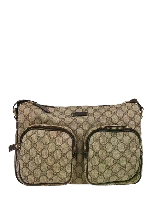 Gucci 2010s Gg Monogram Shoulder Bag - Neutrals