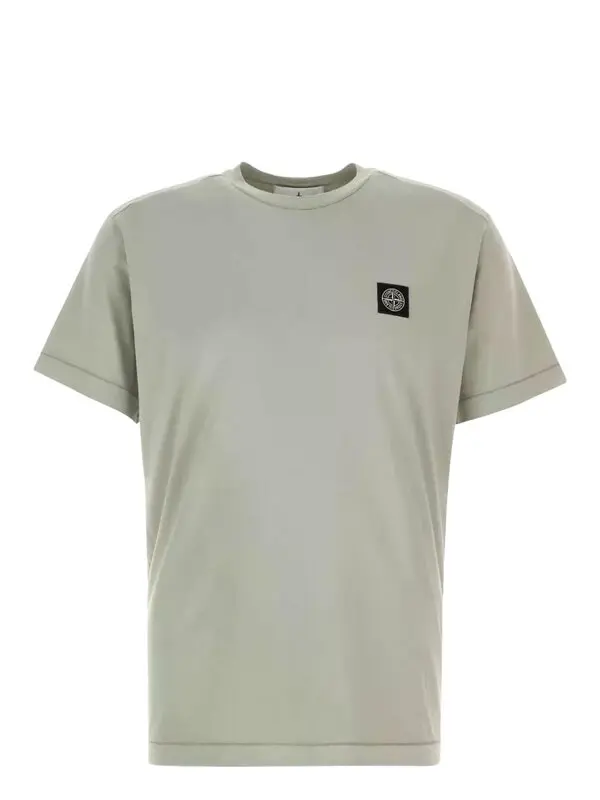 Stone Island Logo Patch T-shirt - Green