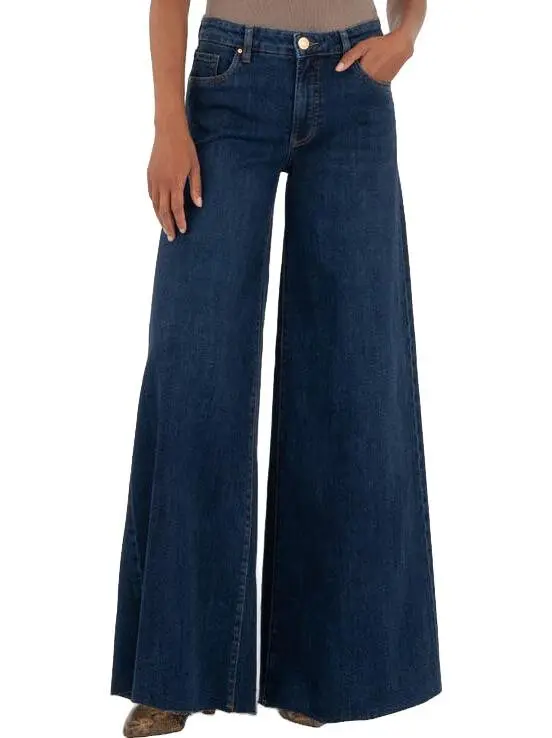 Kut From The Kloth High-waist Wide-leg Jeans - Indisputable