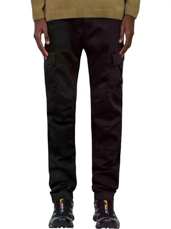 C.P. COMPANY Cargo-pocket Trousers - Black