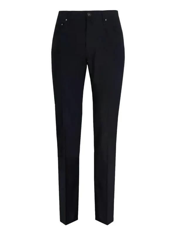 Jacob Cohen Logo Patch Trousers - Blue