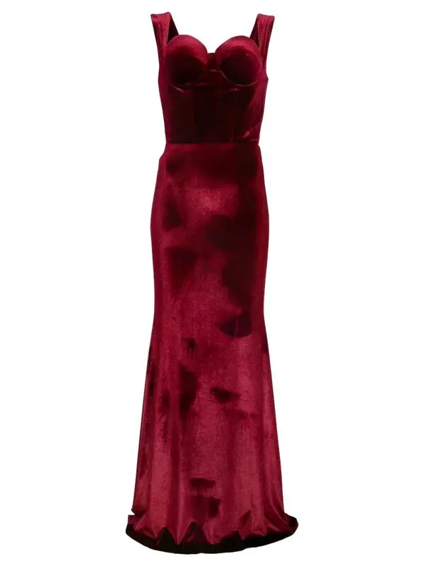 MIAU BY CLARA ROTESCU Shiba Maxi Dress - Red
