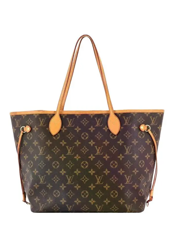 LOUIS VUITTON Neverfull Monogram Canvas Mm Tote Bag - Brown