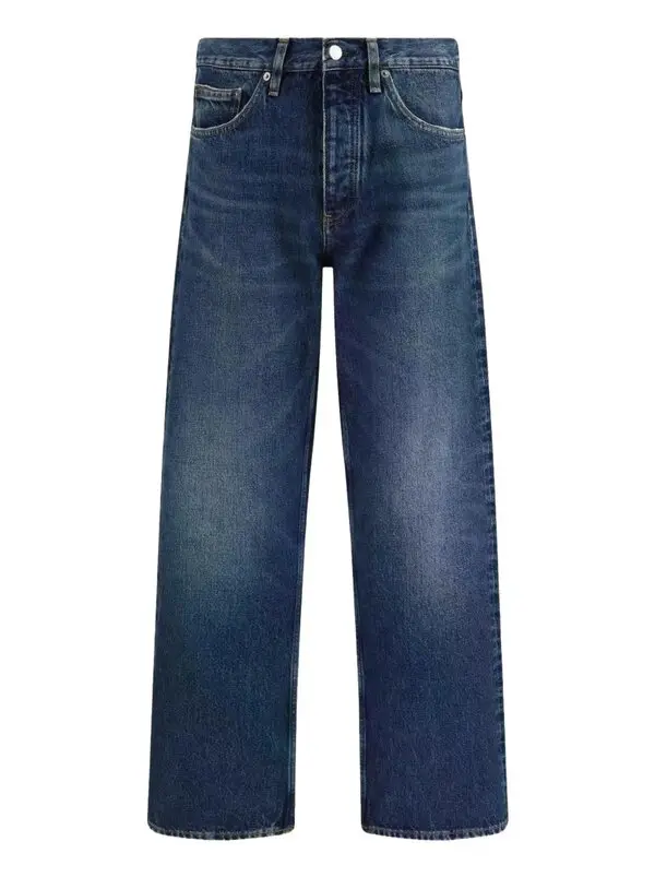 SUNFLOWER Five-pocket Straight Leg Jeans - Blue