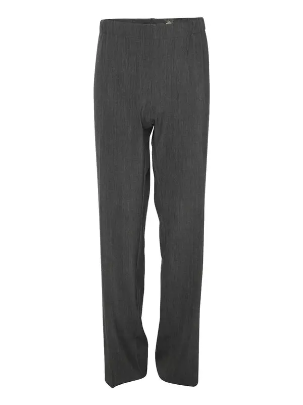 Marina Rinaldi Elastic-waistband Trousers - Grey