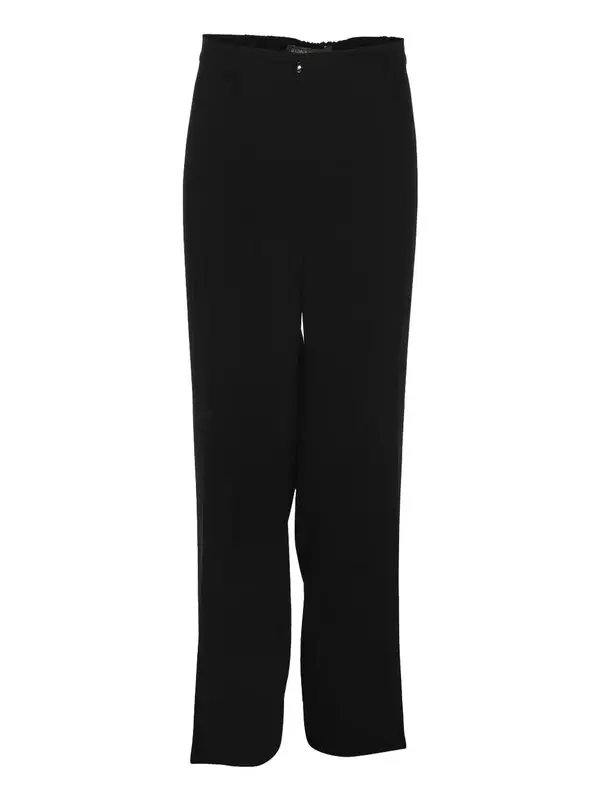 Marina Rinaldi Crepe Trousers - Black