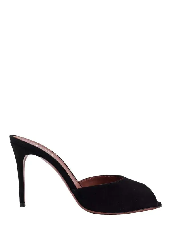 Paris Texas Heeled Sandals - Black