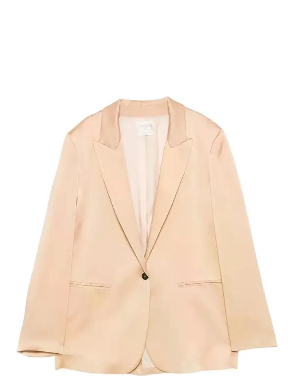 FORTE_FORTE Single-breasted Blazer - Pink