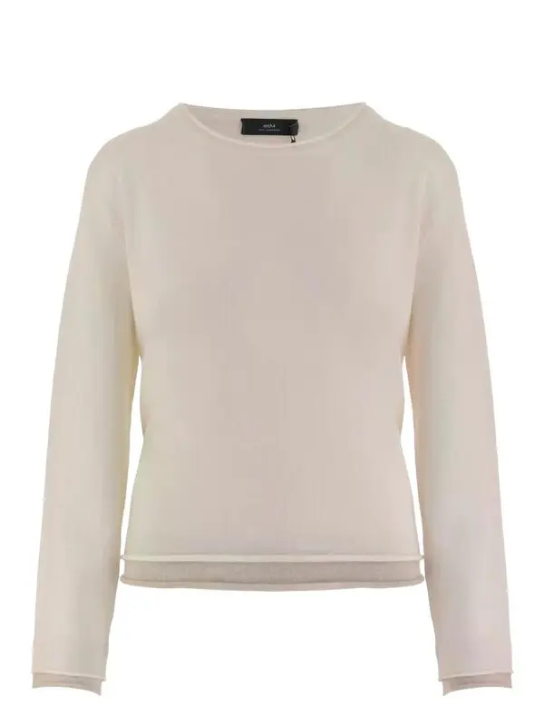 Arch4 Crew Neck Cashmere Sweater - Neutrals