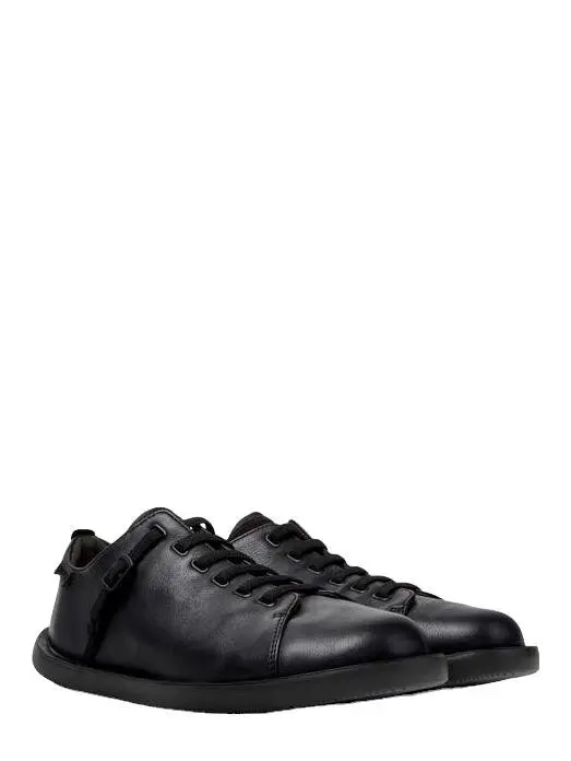 Camper Walden Leather Sneaker - Black Black