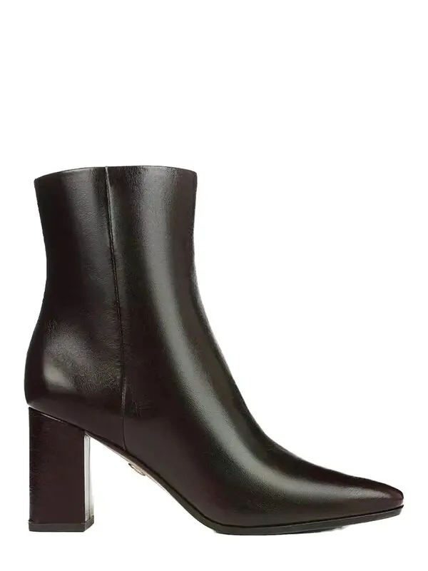 Veronica Beard Cera Ankle Boots - Brown