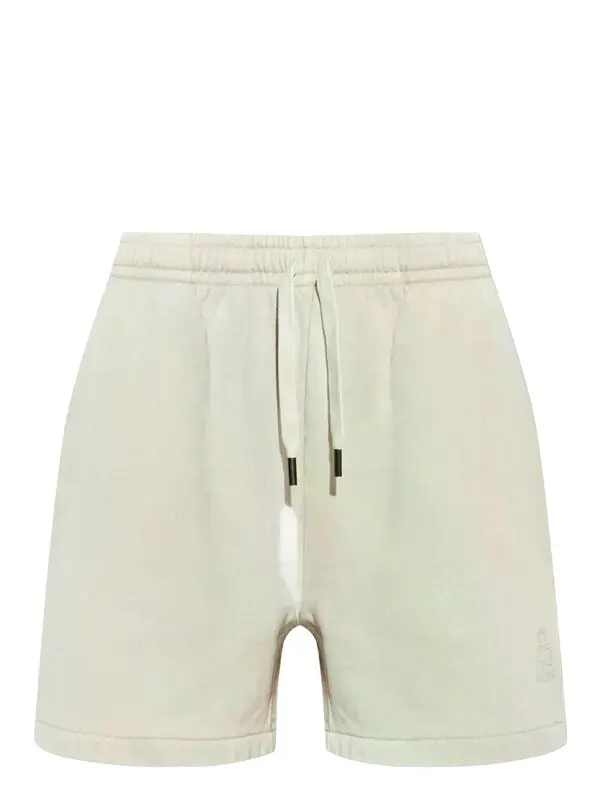 MARANT ETOILE Miranae Logo-embroidered Track Shorts - Neutrals