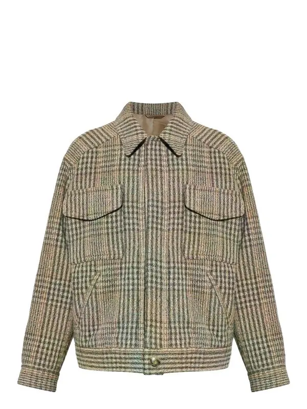 MARANT Folco Checked Flap-pocket Jacket - Neutrals