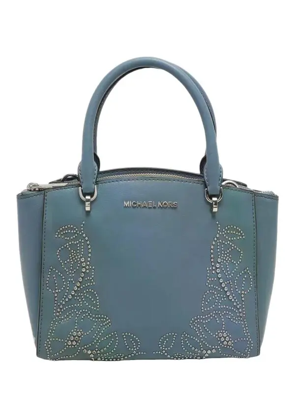 Michael Kors Ellis Studded Tote Bag - Blue