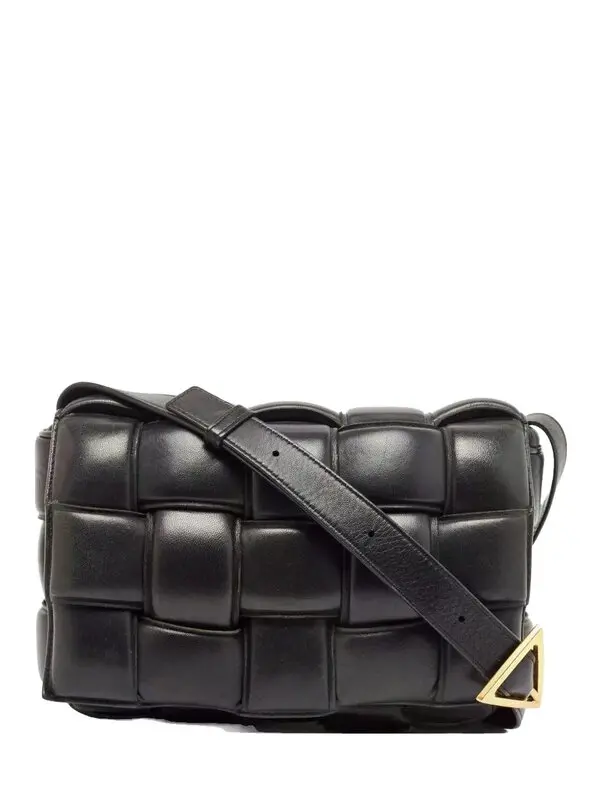 Bottega Veneta Quilted Leather Shoulder Bag - Black