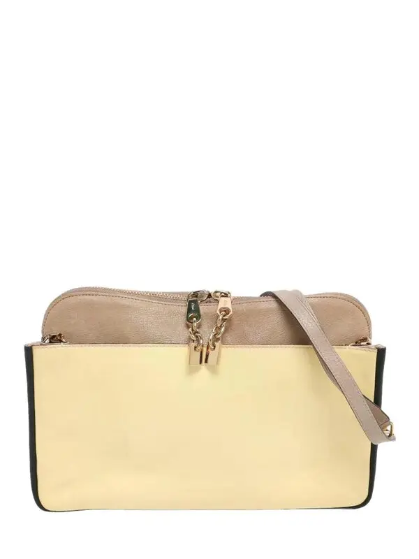 Chloé Lucy Tricolor Shoulder Bag - Yellow