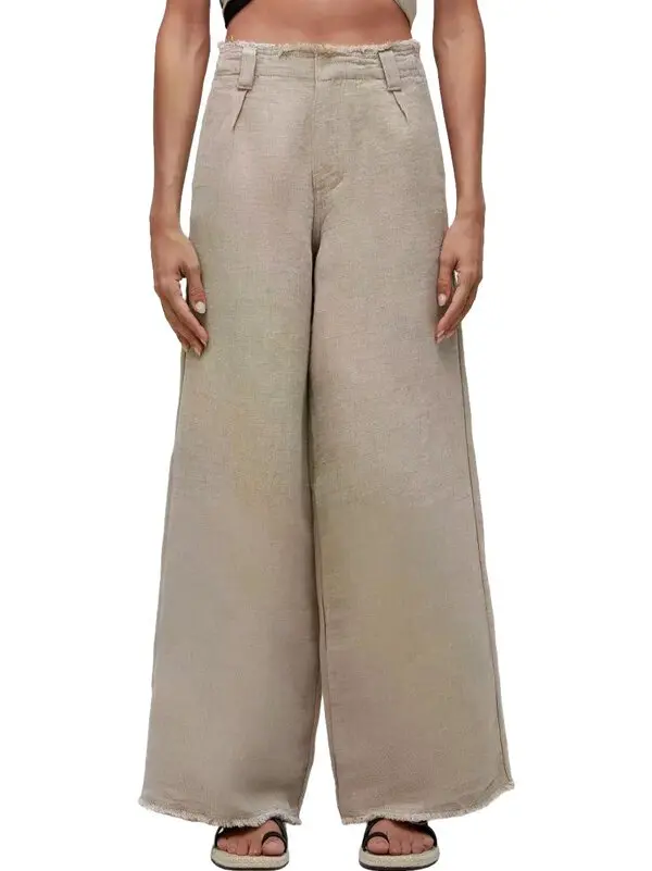 OSKLEN Wide-leg Trousers - Neutrals