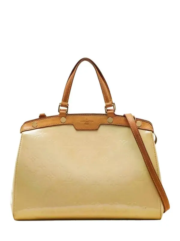LOUIS VUITTON Vernis Leather Brea Bag - Neutrals