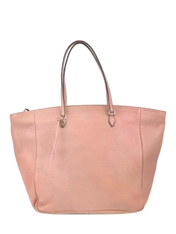 Gucci 2010s Leather Tote Bag - Pink