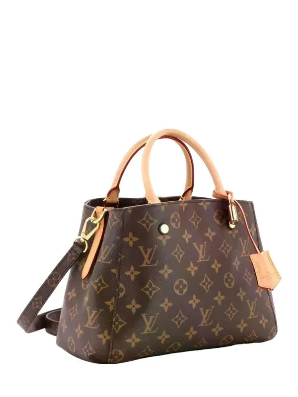 LOUIS VUITTON Montaigne Handbag Monogram Canvas - Brown