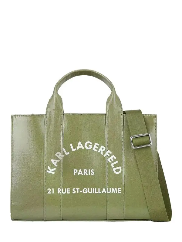 Karl Lagerfeld Rue St-guillaume Tote Bag - Green