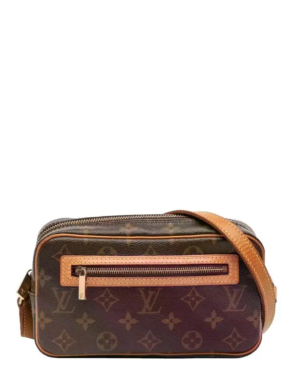 LOUIS VUITTON 1990-2020 Monogram Pochette Cite - Brown