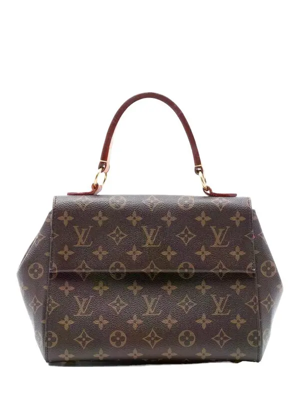 LOUIS VUITTON Monogram Cluny Bb Satchel - Brown