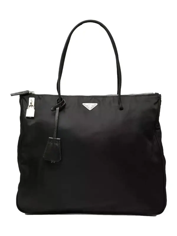 Prada Tessuto Tote Bag - Black