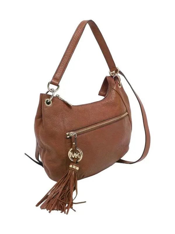 Michael Kors Tassel-detail Crossbody Bag - Brown