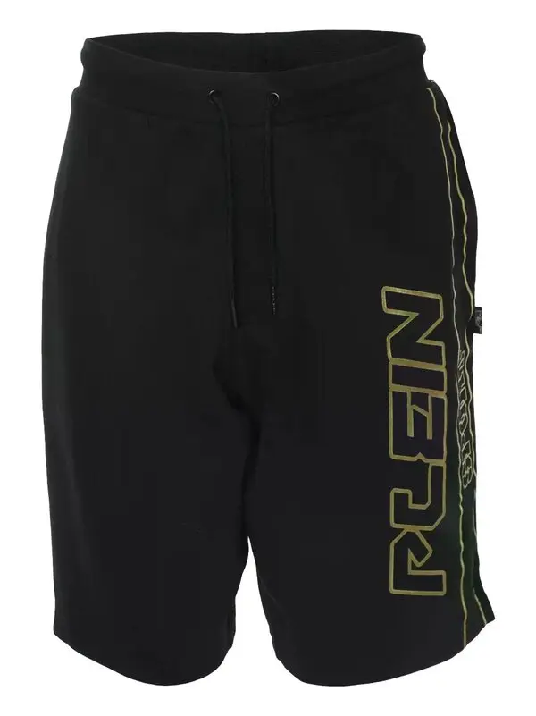 PLEIN SPORT Logo-print Shorts - Black