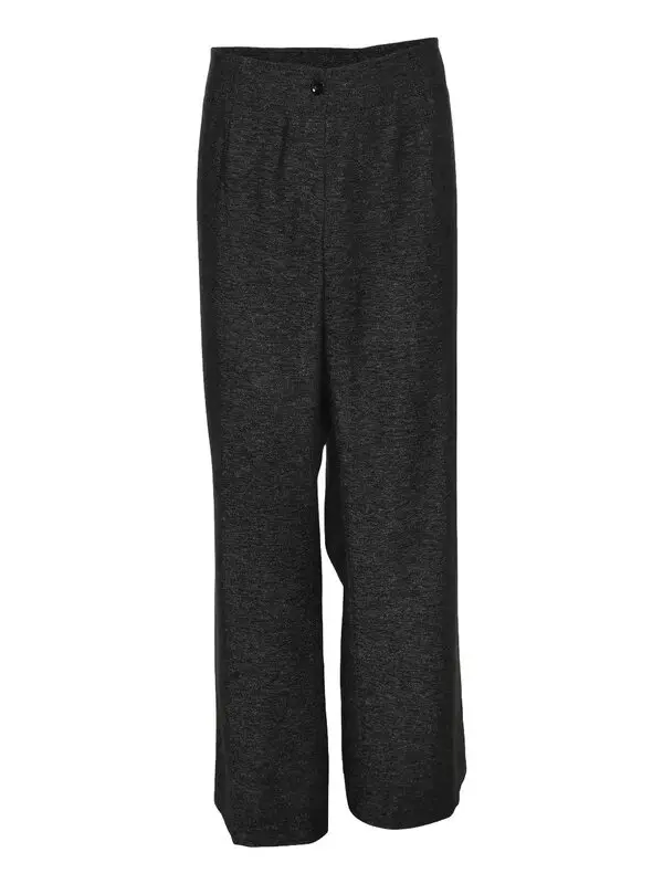ELENA MIRO` Elastic-waistband Trousers - Black