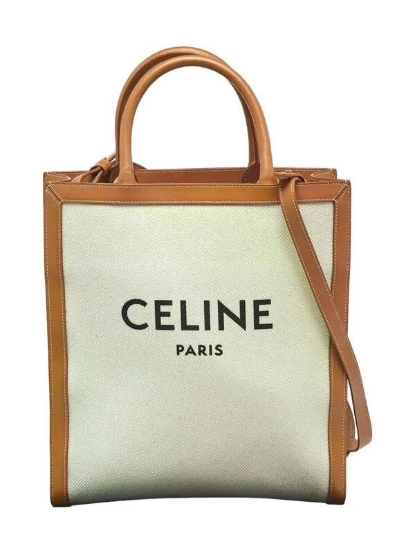Celine 2020 Small Vertical Cabas Tote Bag - Neutrals